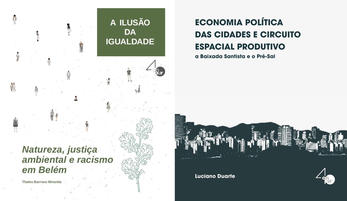 Lançamento dos livros dos Prêmios ANPUR 2021 durante o XX ENANPUR – ANPUR