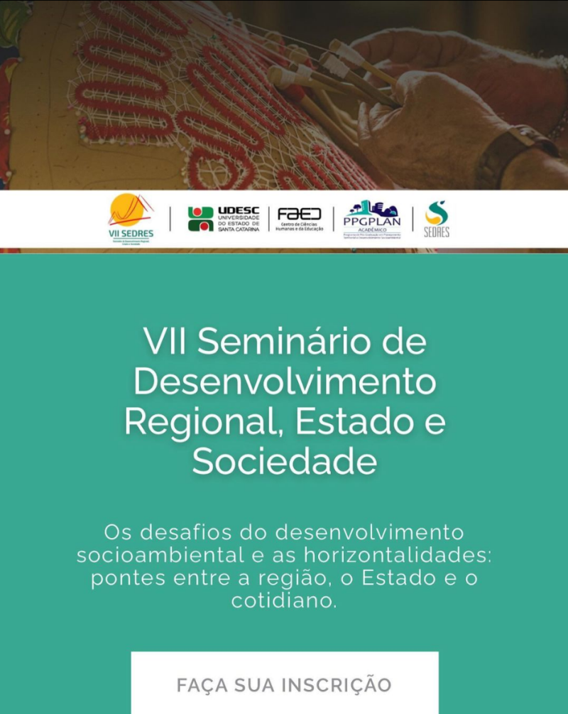 Inscrições abertas para o Sedres 2024, que acontecerá em Florianópolis ...