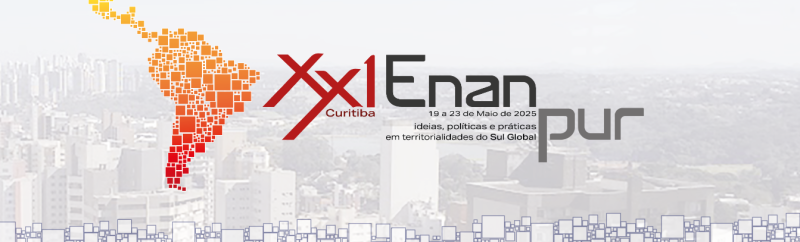 Disponível o site do XXI ENANPUR e as diretrizes para submissão de ...
